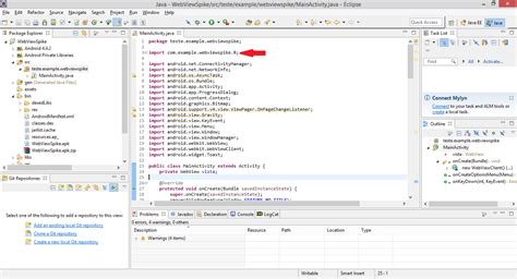 Eclipse Mudar Comexample De Uma Aplicação Android Stack Overflow
