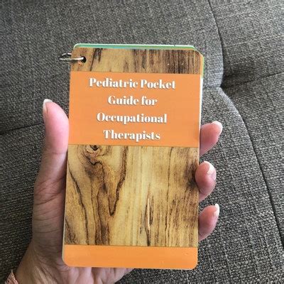 Pediatric Pocket Guide For Occupational Therapists 2nd Edition Ot