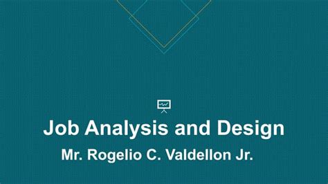 Job Analysis Ppt Job Analysis Ppt
