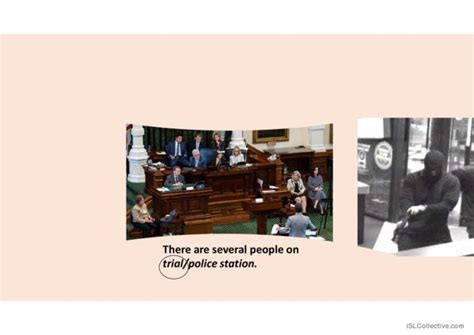 Crime Vocabulary Revision Pictionary English Esl Powerpoints