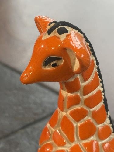 De Rosa Rinconada Vintage Artisan Pottery Giraffe Statue Figurine Ebay