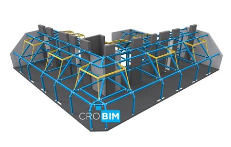 Advancesteel Bimmodeling Steeldetailing Steelstructures Crobim Ltd Steel Design And