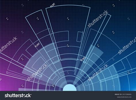 Sci Fi 미래 사용자 인터페이스 Hud 스톡 벡터로열티 프리 2217290041 Shutterstock