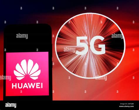 Photo Illustration Huawei Logo Hi Res Stock Photography And Images Alamy