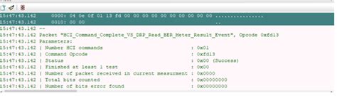 CC Receiver Blocking Testing BT CC C HCI Commands For Classic BT And EDR Bluetooth