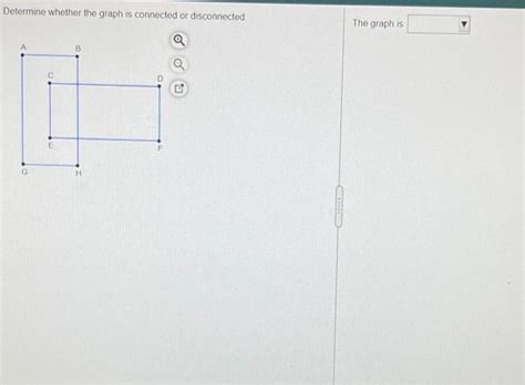 Solved Determine Whether The Graph Is Connected Or Chegg