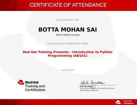 sai mohan sai on linkedin i have got certificate for completing the course which was conducted by…