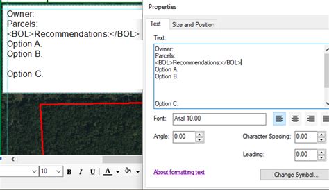 arcgis desktop bolding text string not working in arcmap geographic