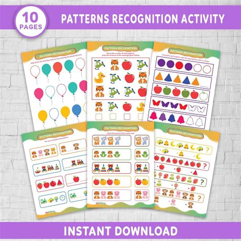 Pre K Printable Patterns Recognition Worksheet Pattern Recognition Beginning Math Preschool Pre K Printable Patterns Recognition Worksheet Pattern Recognition Beginning Math Preschool