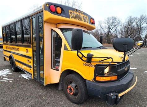2014 Chevrolet Express 4500 Collins Small School Bus 26 Mathies