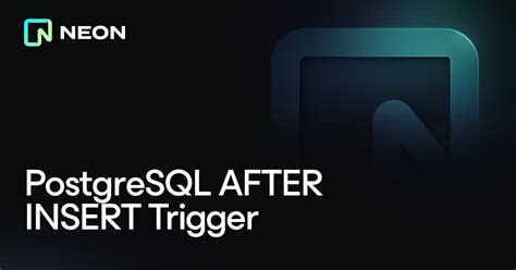 Postgresql After Insert Trigger