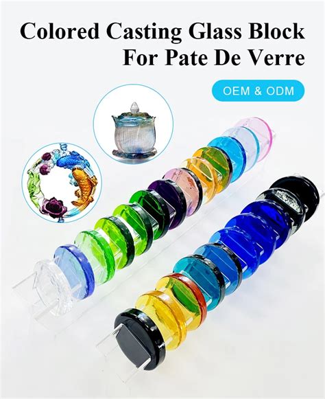 Customizable Crystal Clear Glass Billets For Remelting To Cast Liuli