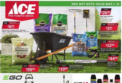 Ace Hardware Flyers Weekly Ads August