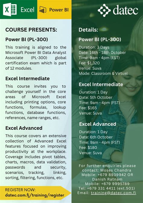 Empower Your Data Proficiency Enroll In Our Excel And Power Bi