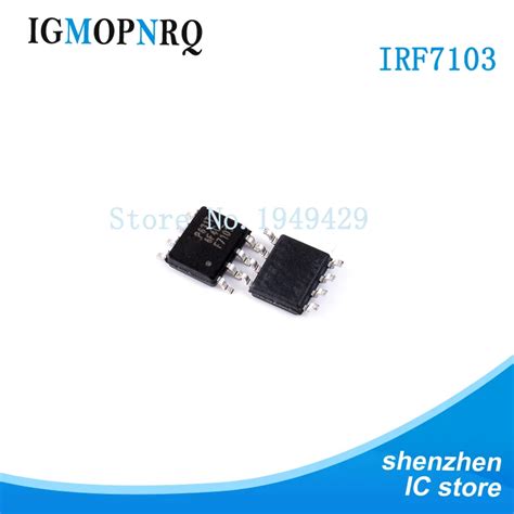 10PCS IRF7103TRPBF SOP8 IRF7103TR IRF7103 F7103 MOSFET MOSFT DUAL NCh ...