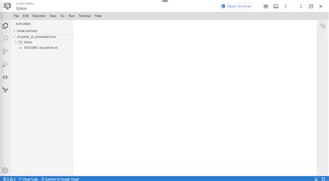 Google Cloud Shell Editor Not Loading Resources Stack Overflow