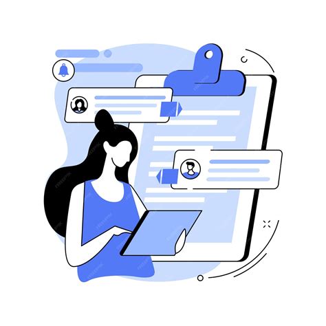 Premium Vector Vision And Scope Document Abstract Concept Vector Illustration