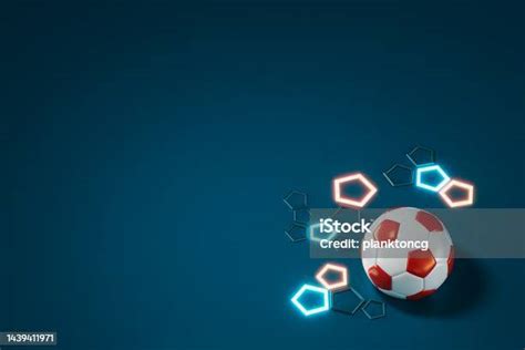 3d 축구 개체 디자인입니다 사실적인 렌더링 추상적인 미래 배경 3d 그림입니다 모션 지오메트리 개념입니다 스포츠 경쟁 그래픽 토너먼트 게임 베팅 콘텐츠 축구 공 요소 3