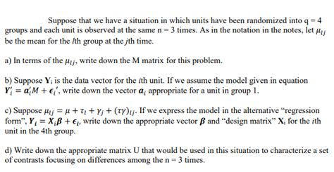 Suppose That We Have A Situation In Which Units Chegg Com