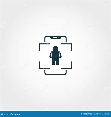 Augmented Reality Game Creative Icon Premium Style Design From Visual