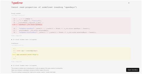 collapsed inline menu ant design vue 4 0 0 codesandbox