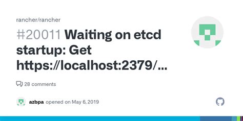 waiting on etcd startup get localhost 2379 health x509