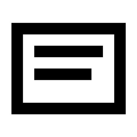 Card Text Vector Svg Icon Svg Repo