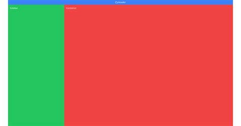 [ Header Sidebar Container] Free React Tailwind Component