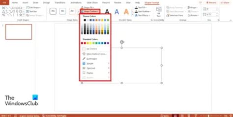 How To Add Or Remove Border From Text Box In Powerpoint