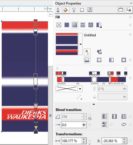 Embarassed Because I Cant Figure Out This Gradient Issue Coreldraw