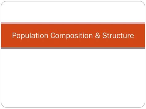 Sources Of Population Data Quality And Reliability Of Population Data And Problems Mapping
