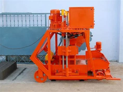 HP Mild Steel Double Vibrator Block Making Machine Automation Grade Manual Capacity