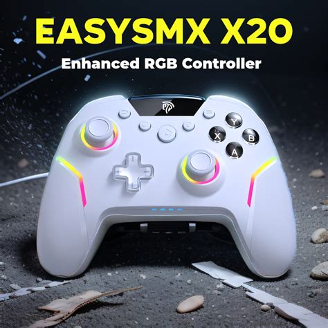 Jual Easysmx X20 Rgb Wireless Gamepad Bluetooth Gaming Controller Compatible With Pc Ns Tv Phone