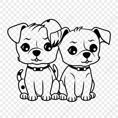 Imagen De Mewarnai Anjing Gadis Di Ayunan Di Halaman Dengan Anjing
