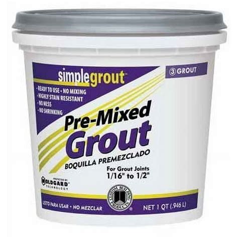 Simplegrout Pre Mixed Grout Haystack Qt Walmart Business Supplies