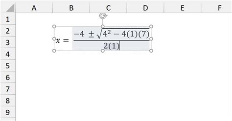 How To Insert An Equation In Excel