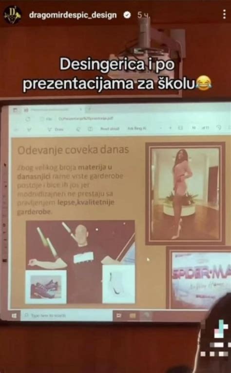 Desingerica se našao u prezentaciji za školu! - Telegraf.rs