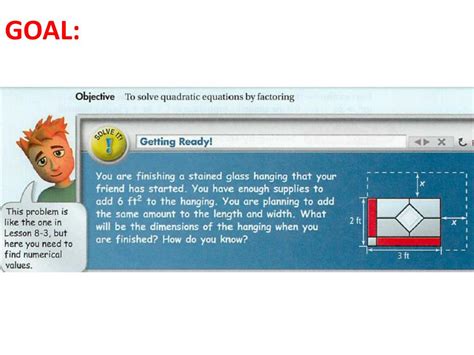 Ppt 9 4 Factoring To Solve Ax 2 Bx C 0 Powerpoint Presentation