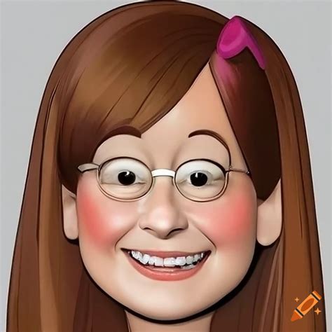 Portrait Of Mabel Pines In High Resolution On Craiyon