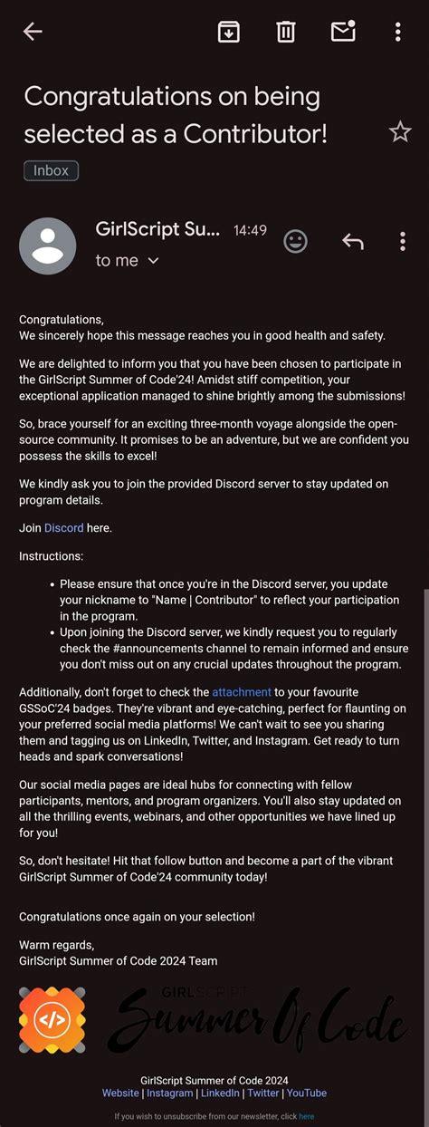 Arya Khot On Linkedin Gssoc24 Opensource Girlscriptsummerofcode