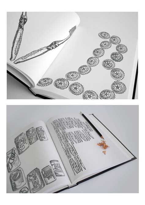 Object Typography On Behance