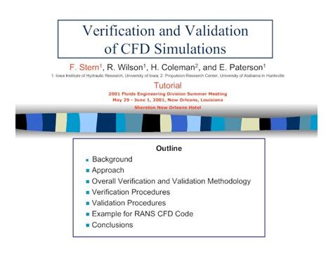 pdf verification and validation of cfd asme dokumen tips