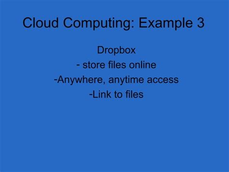 Cloud Computing Intro Ppt