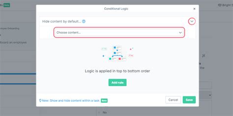 Conditional Logic Process Street Help