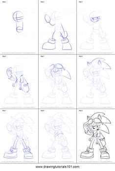 49 Ideas De Bocetos De Sonic Bocetos Cómo Dibujar A Sonic Diseño De