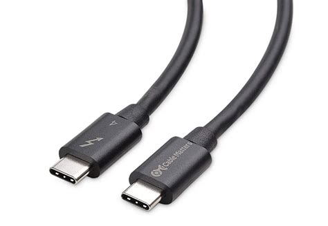 Best Thunderbolt 4 And Usb4 Cables Certified By Intel Tech Advisor ...