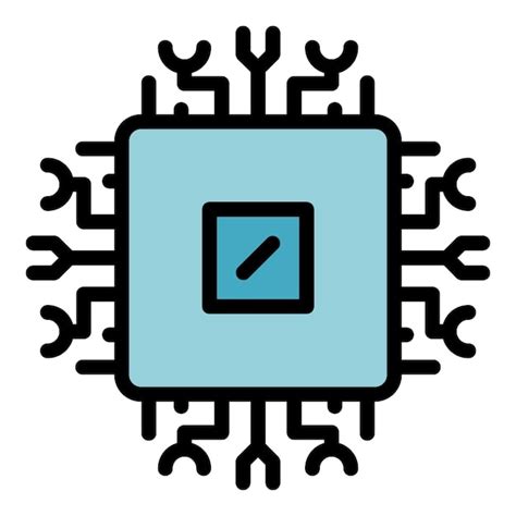 Premium Vector Processor Interface Icon Outline Processor Interface