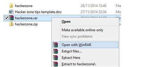 How To Extract Files From ZIP RAR Z And Other Common Archives