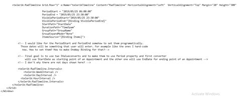Basic Data Binding Radtimeline Doesnt Work In Ui For Silverlight