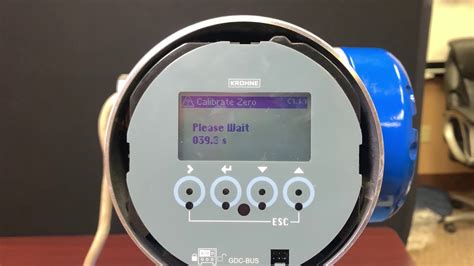 Krohne Optimass Coriolis Meter With Mfc400 Programming Zero